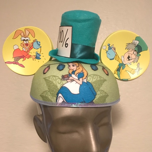 Disney | Accessories | Disney Alice In Wonderland Mickey Ears | Poshmark